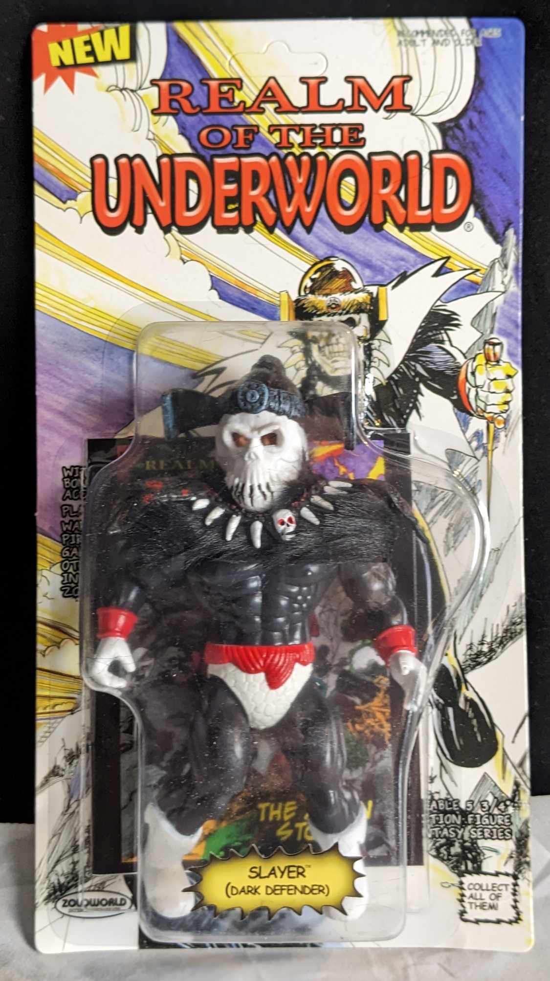 Realm Of The Underworld Wave 4 Slayer Dark Defender MOC Action Figure ...